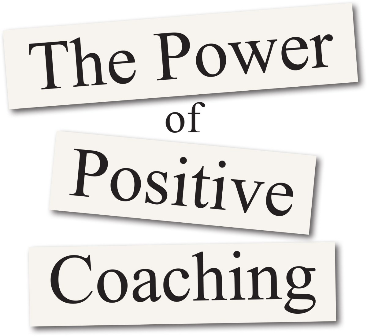 The Power of Positive Coaching - The L Group