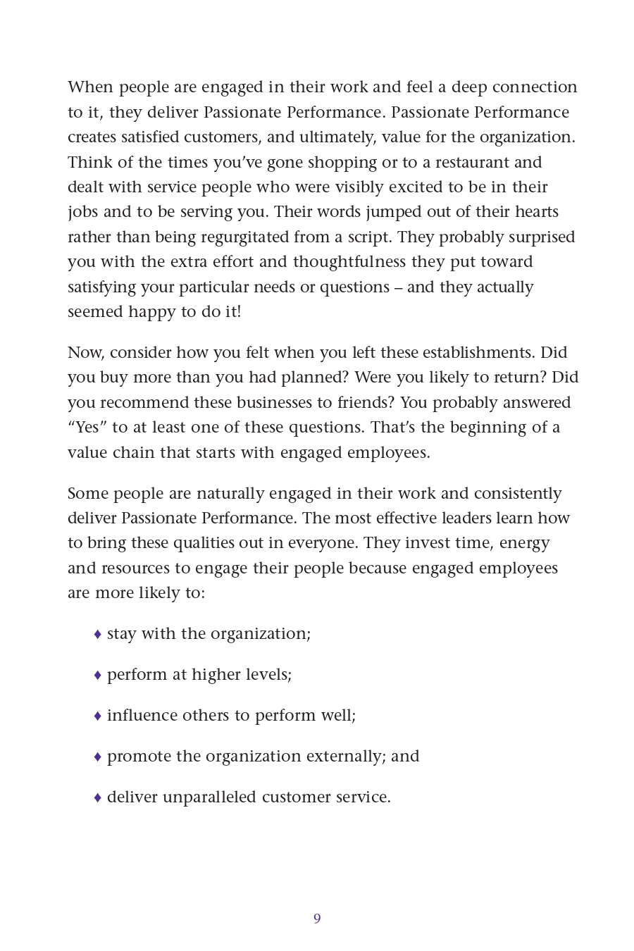 Passionate Performance - The L Group